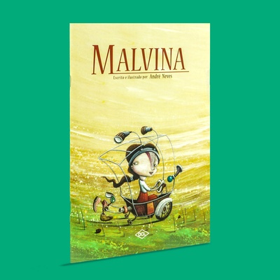 Livro Malvina de André Neves | Clube Quindim