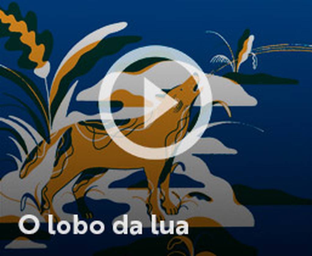Livro O lobo da lua de Rodrigo Tadeu Gonçalves | Clube Quindim